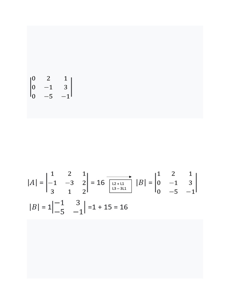 Cours5 - Properties of Determinant. | PDF | Matrix (Mathematics) | Algebra