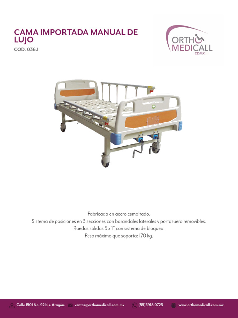 Cama Importada Manual de Lujo | PDF