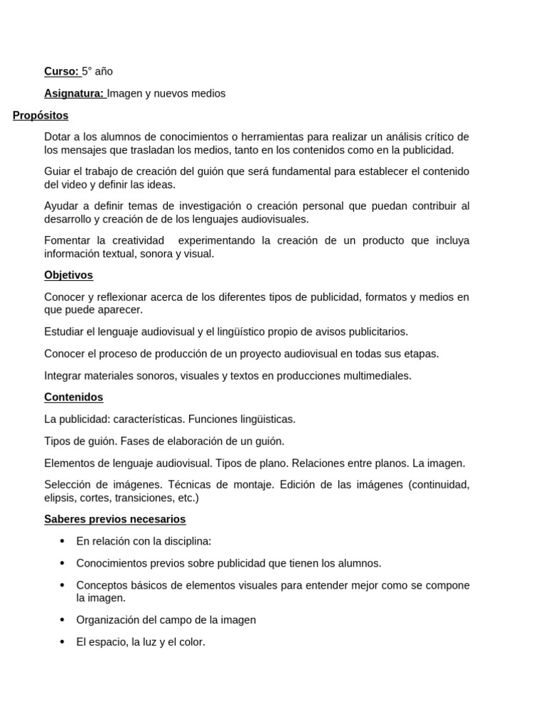Trabajo Final, Imagen y Nuevos Medios | PDF | Publicidad | Imagen