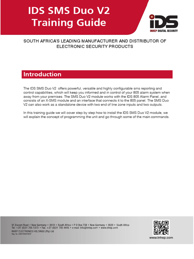 sms_duo_v2 Training Guide | PDF | Computing | Computer Engineering