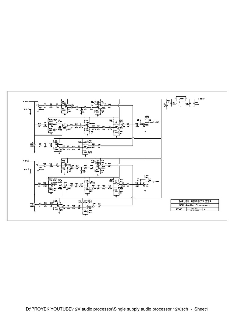 Schematic Audio Processor | PDF