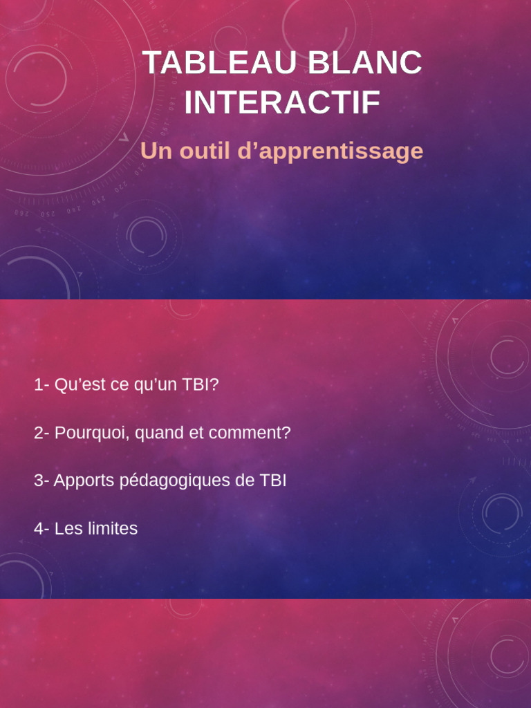 Theorie TBI | PDF