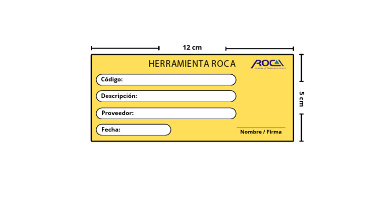 Modelo de rótulo | PDF
