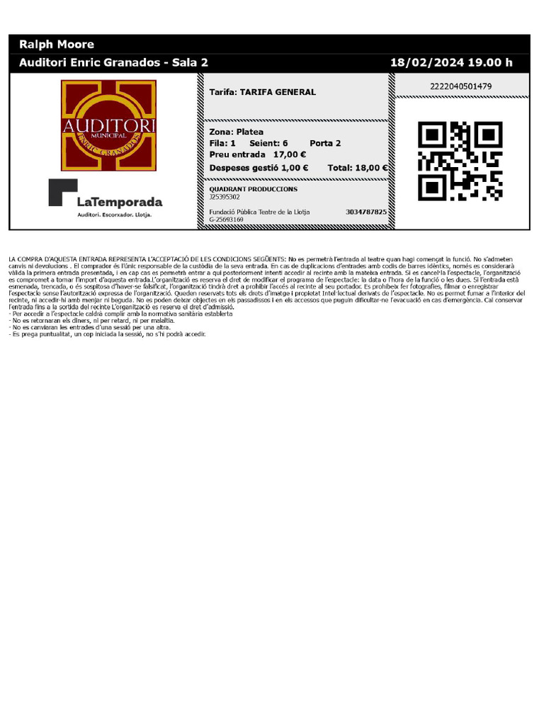 Ralph Moore Platea 75000 | PDF