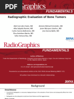 Differential Diagnosis of Bone Tumors | PDF | Bone | Metastasis