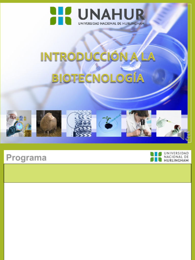 C6 Que Es La Biotecnología - Cuáles Son Sus Aplicaciones | PDF | Ingeniería genética | ADN ...
