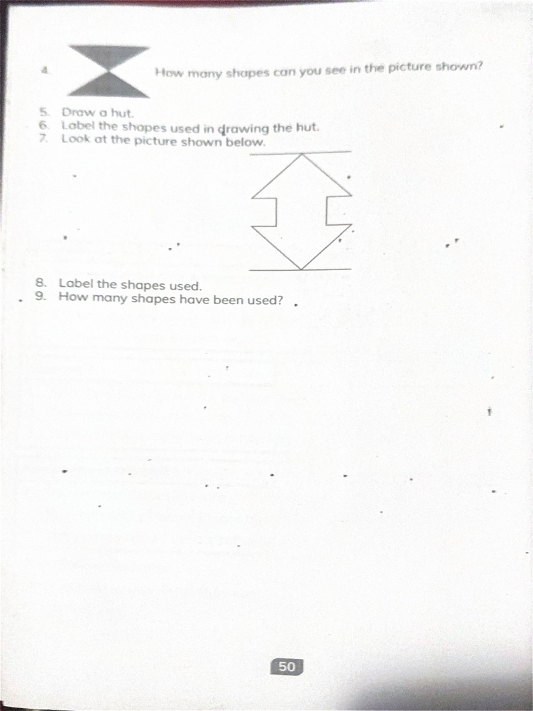 How Many Shapes Can You See in The Picture Shown? | PDF