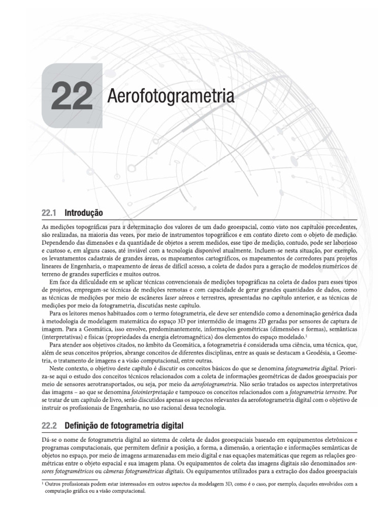 Cap Aerofotogrametria | PDF
