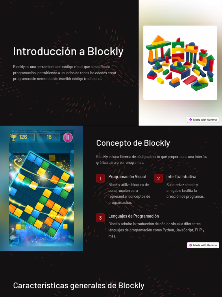 Introduccion-a-Blockly | PDF | Enseñando | Programación de computadoras