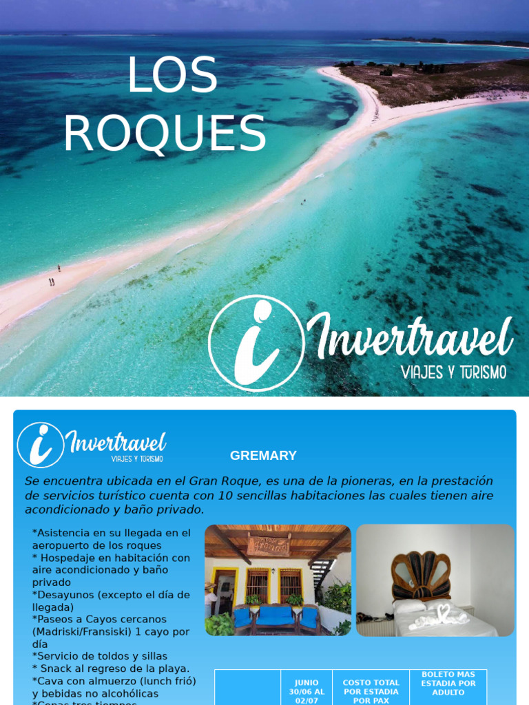 Paquete A Los Roques Ibelcy Silva | PDF