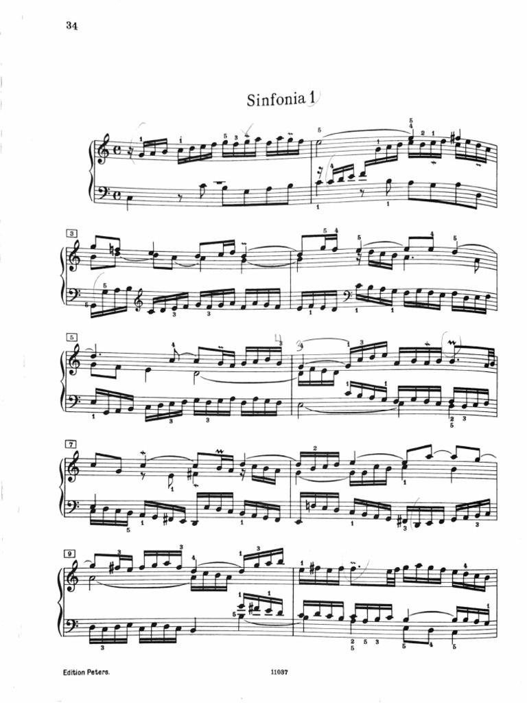Sinfonias Bach | PDF