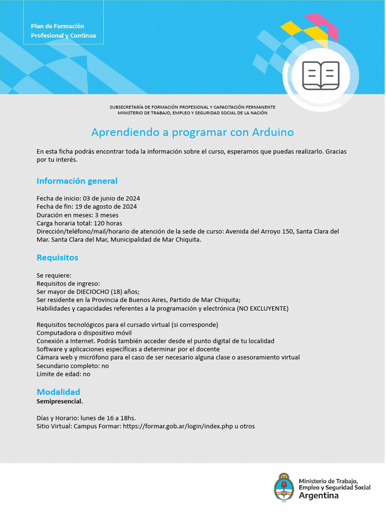 Aprendiendo A Programar Con Arduino: Información General | PDF | Arduino | Sistema Integrado