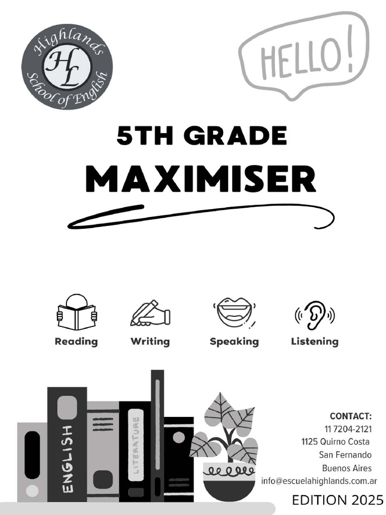 Maximiser 5TH 2025 Pepi | PDF | Grammar | Linguistics