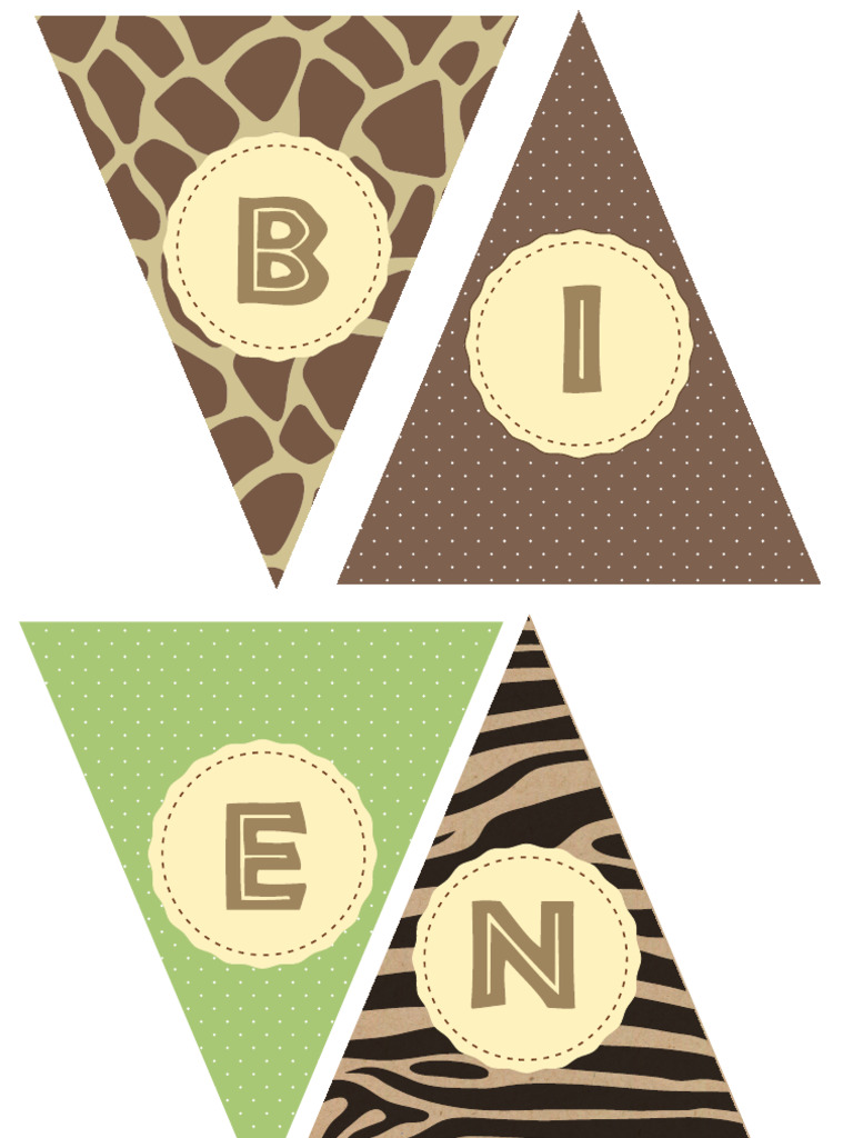 Banderines Bienvenidos | PDF