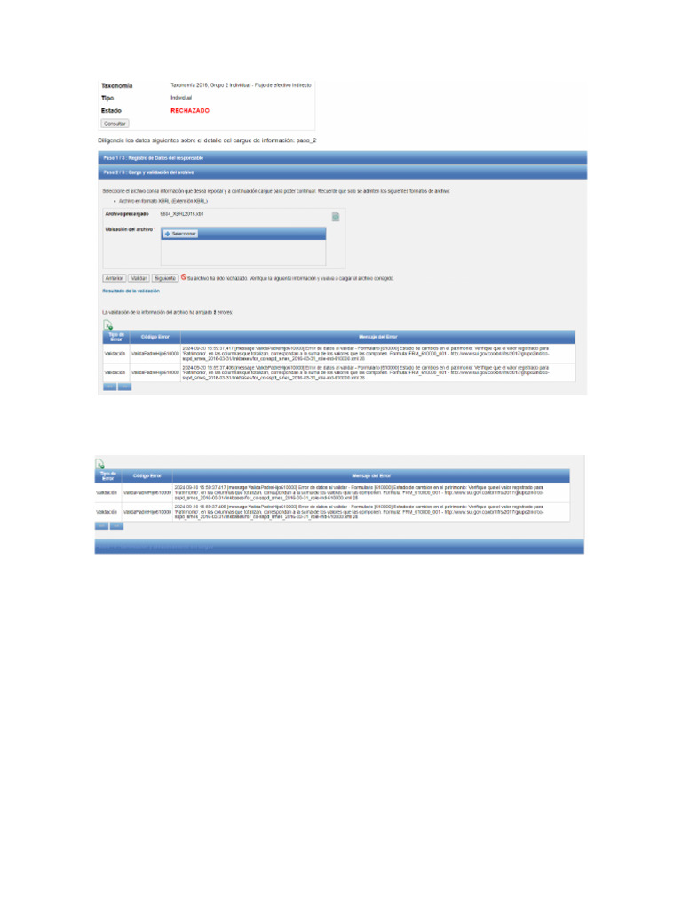 error xbrl 2016 | PDF