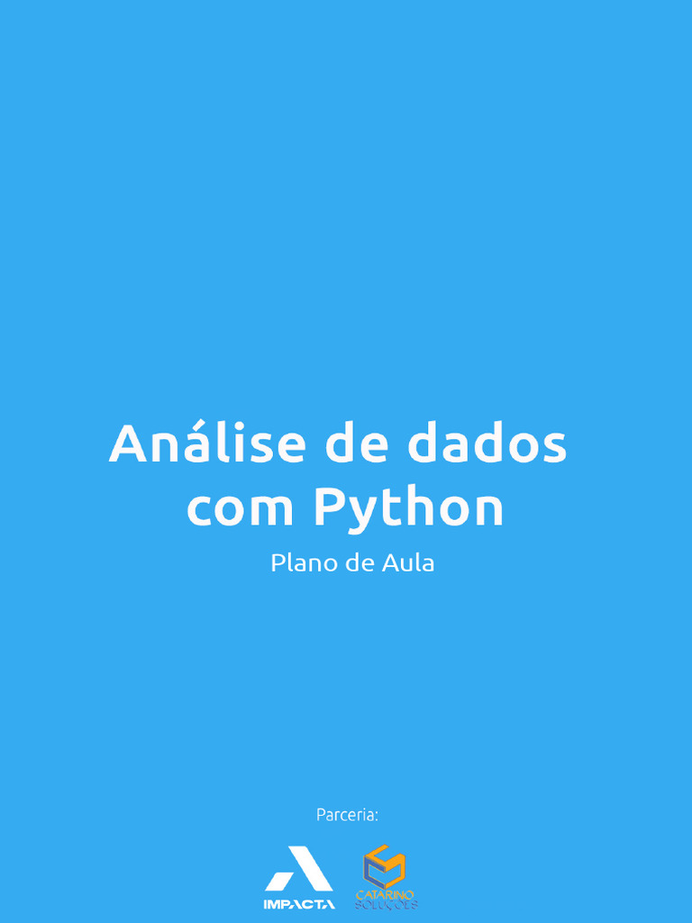 Plano de Aula - Python (5) | PDF