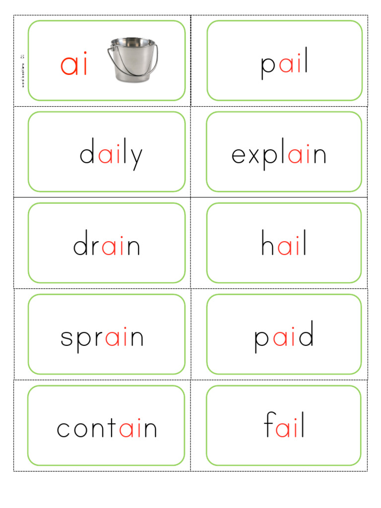 Green Reading Set D Booklets - Vowel Teams | PDF