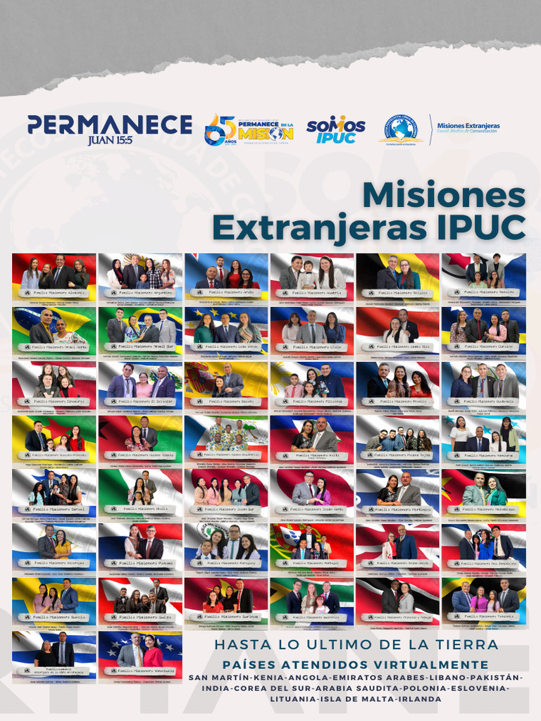Misiones Extranjeras IPUC 2025 | PDF