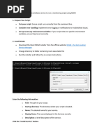 Command Line Service Management | PDF | Windows Registry | Parameter (Computer Programming)