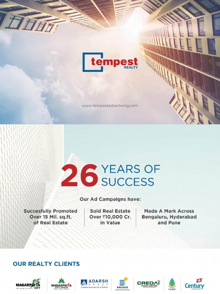 Adarsh Welkin Park Villas Case Study | PDF