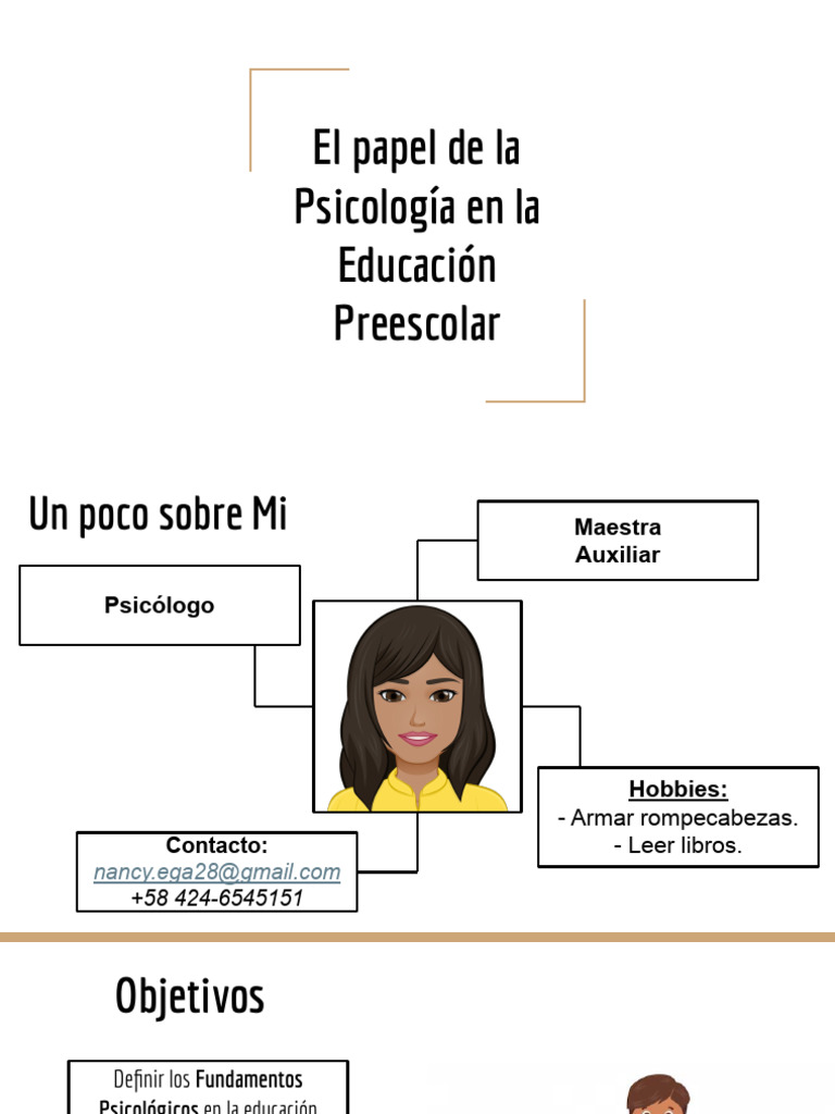 Presentacion de Nancy Psicologia-2 | PDF | Sicología | Las emociones