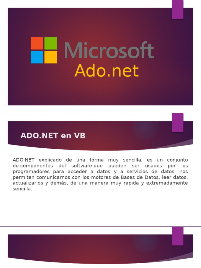Introduccion A | PDF | Active X Data Objects | Servidor SQL de Microsoft