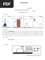 Fascicule D'exercice 4e Physique | PDF | Poids | Obliger