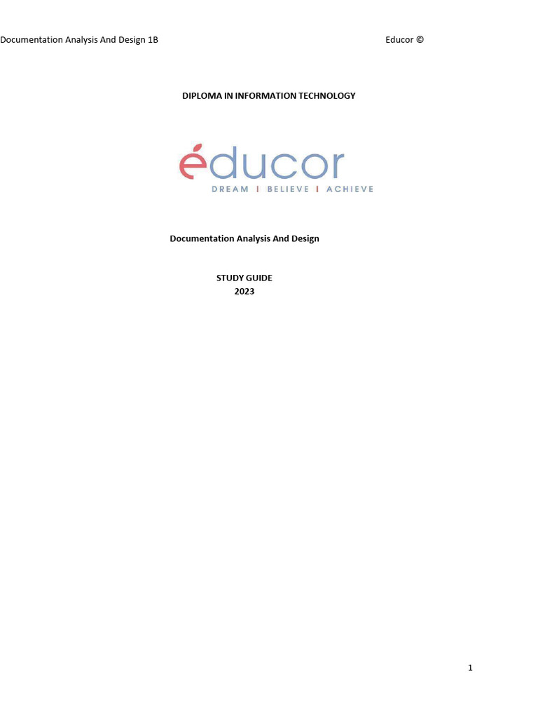 Documentation Analysis and Design | PDF | Graphical User Interfaces | Computer Network