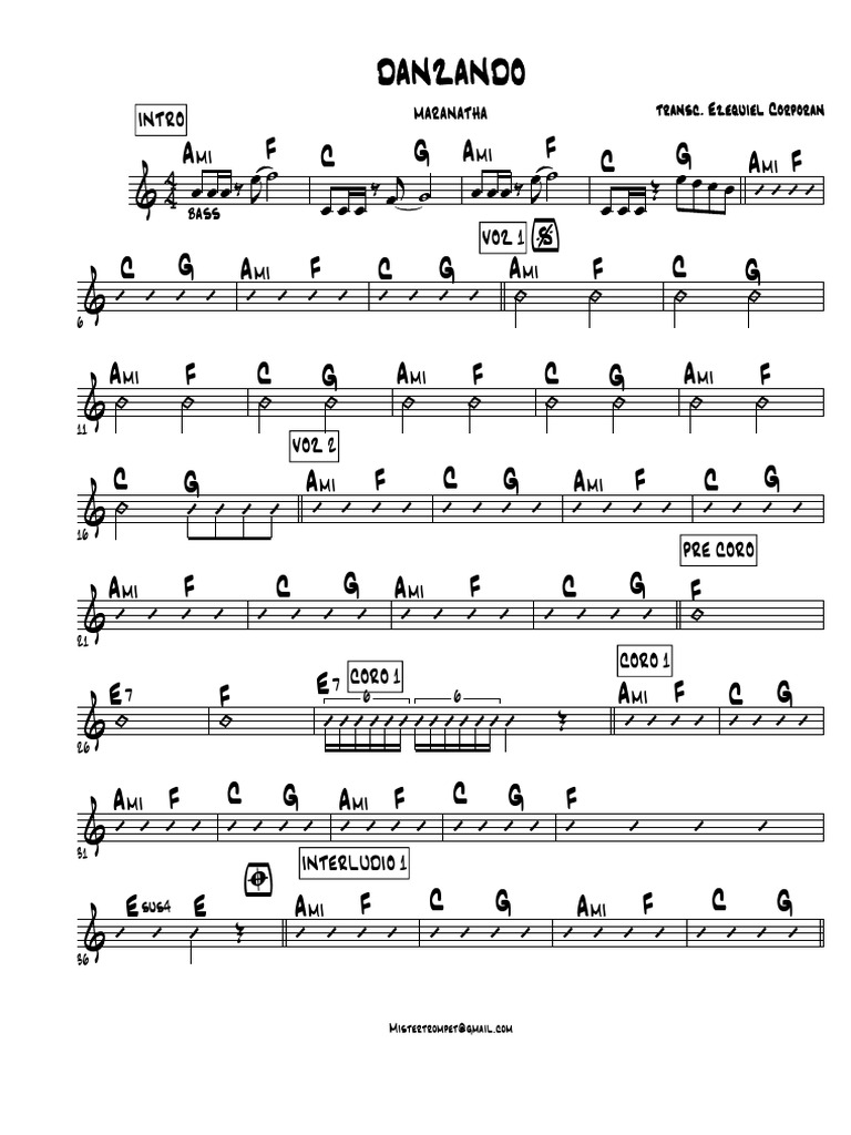 Danzando - PIANO | PDF