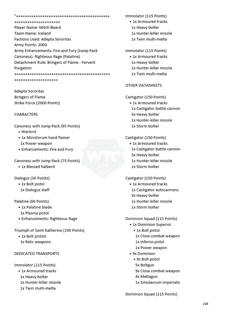 WTC 2024 Team Lists Post Correction (1) 237 | PDF | Military Technology ...
