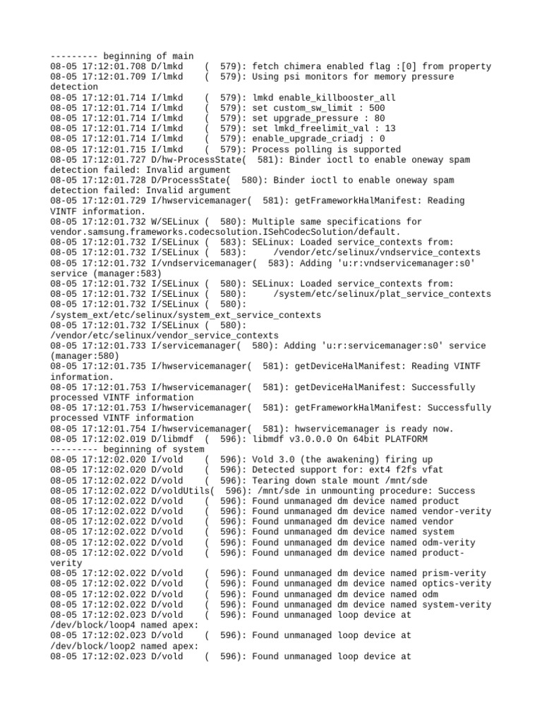 Logcat CSC Update Log | PDF | Computer Data Storage | Computer Data