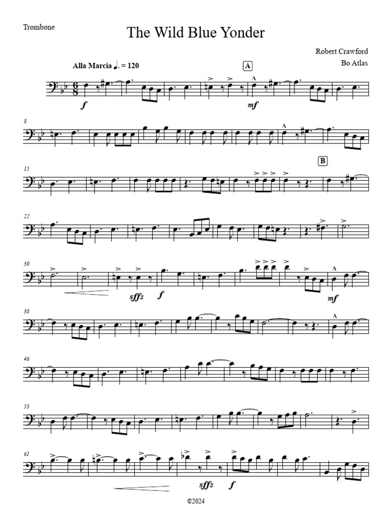 Air Force Hymn - Trombone | PDF