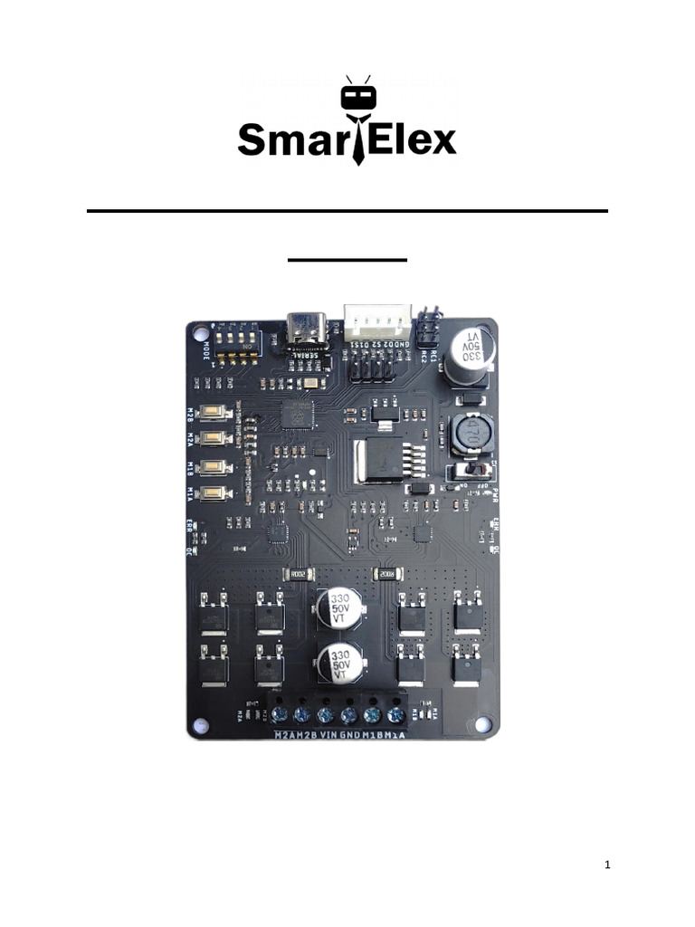 SmartElex 15D Motor Driver Overview | PDF | Power Supply | Electrical ...