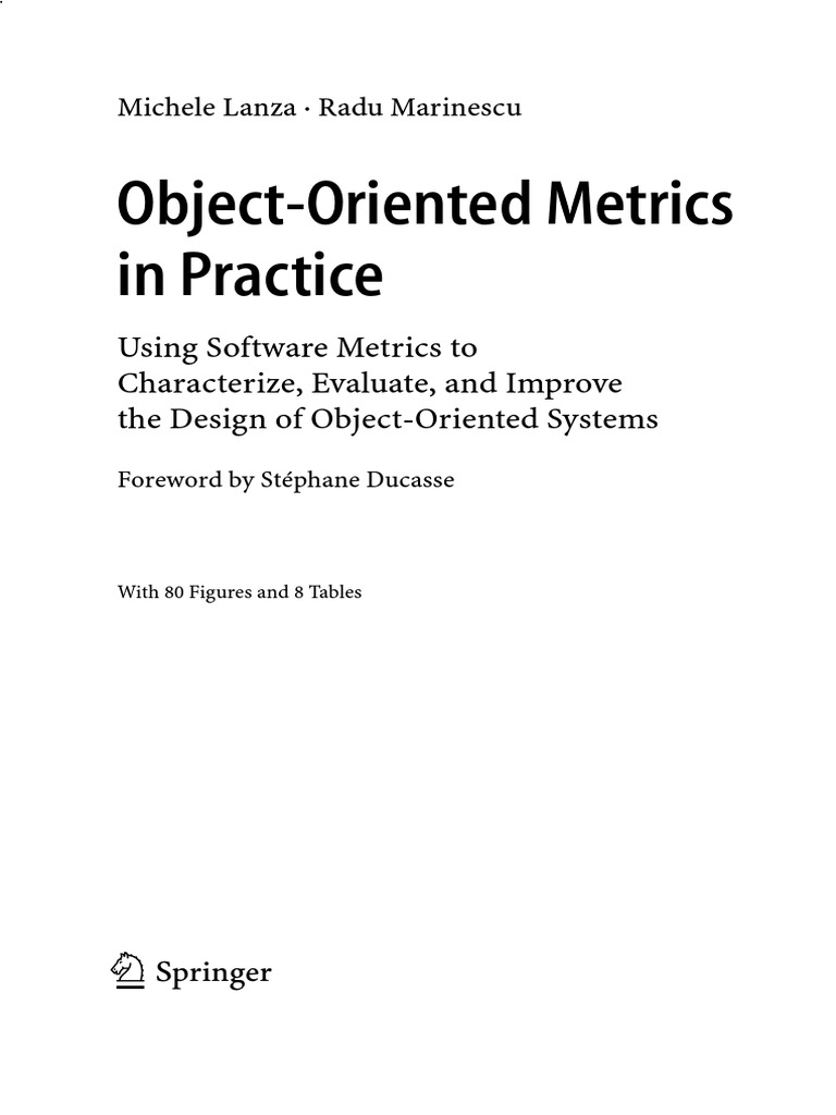 Object Oriented Metrics In Practice Pdf Performance Indicator