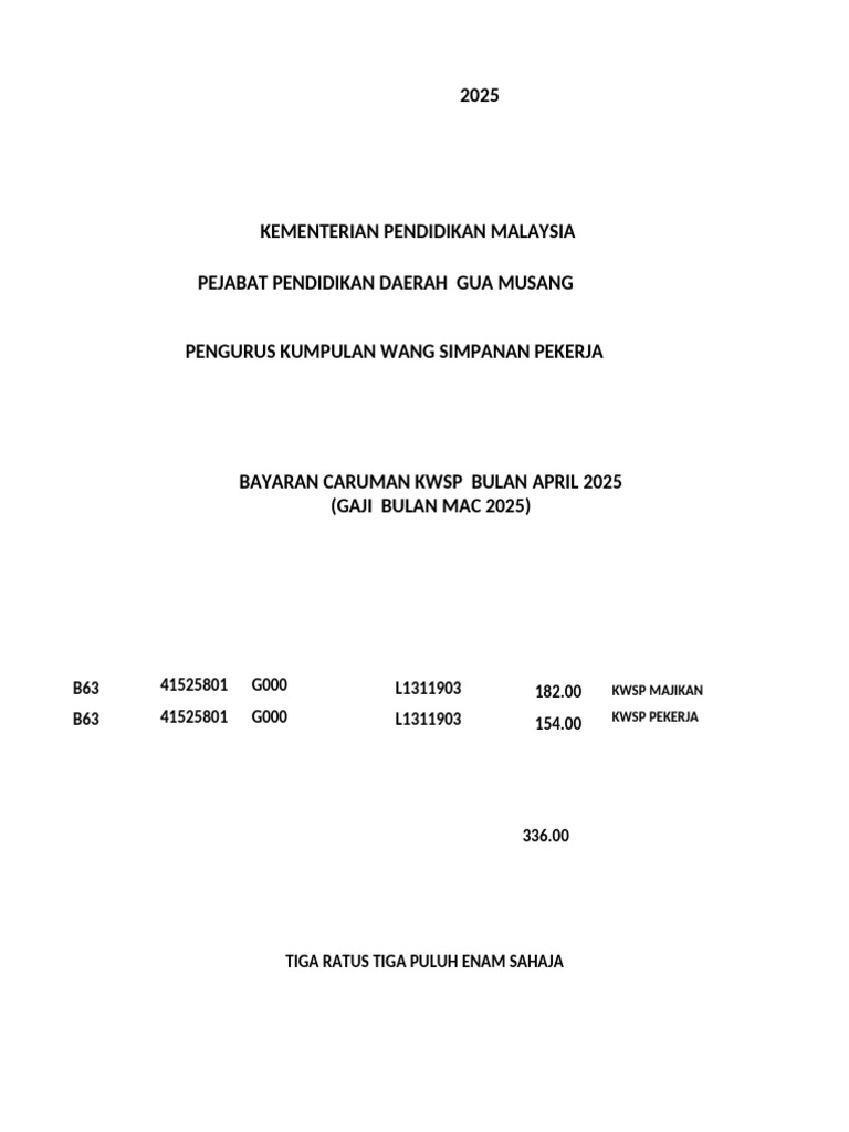 Kew 304-Kwsp Majikan | PDF