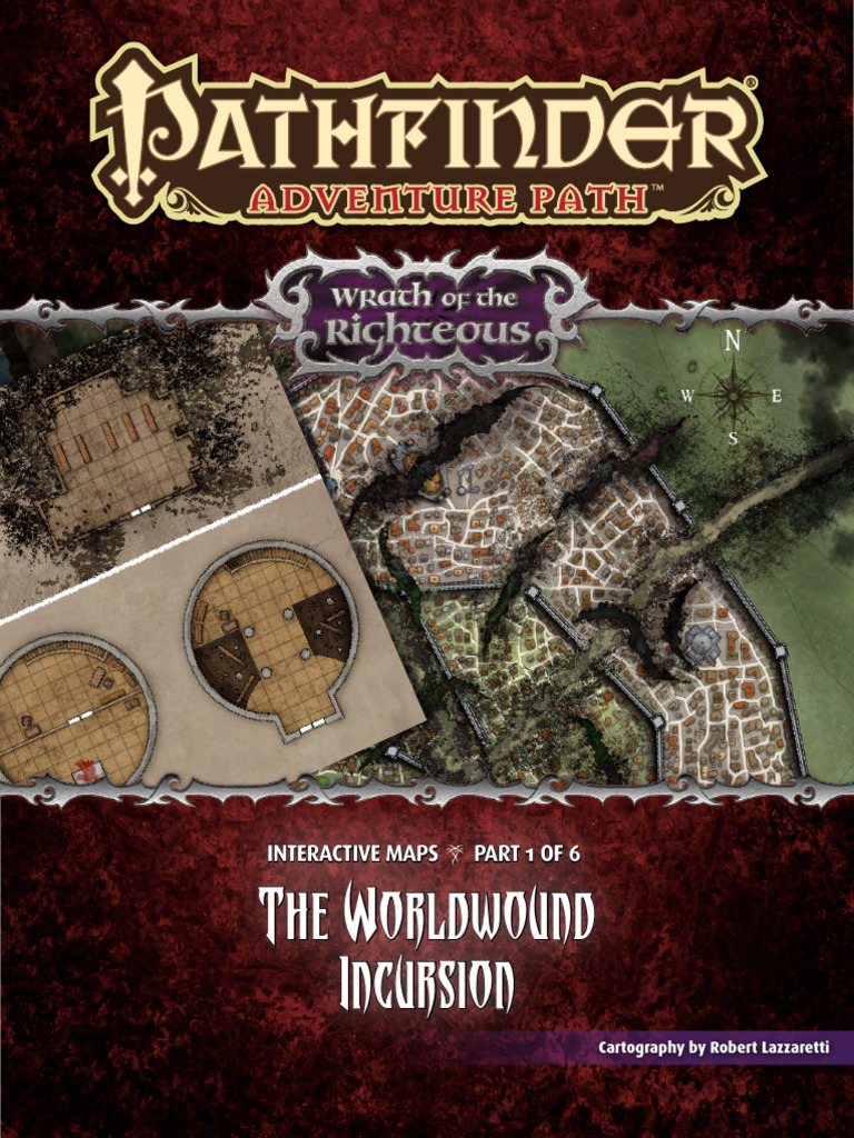 PZO9073 The Worldwound Incursion - Interactive Maps | PDF