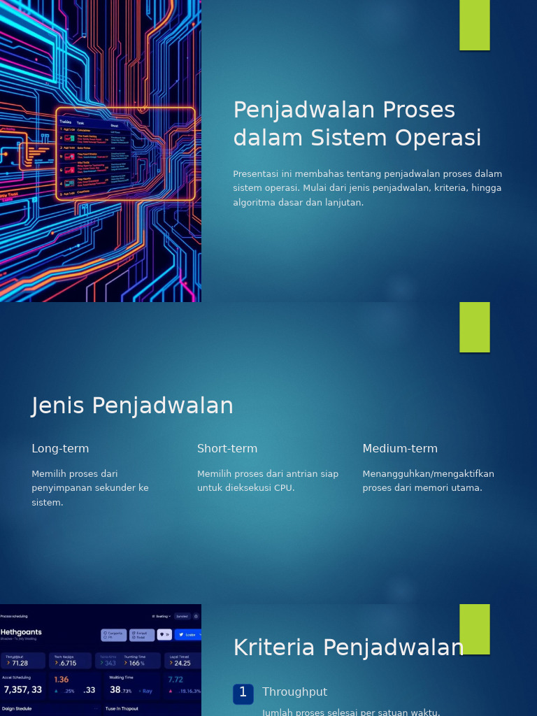 Penjadwalan Proses Dalam Sistem Operasi | PDF