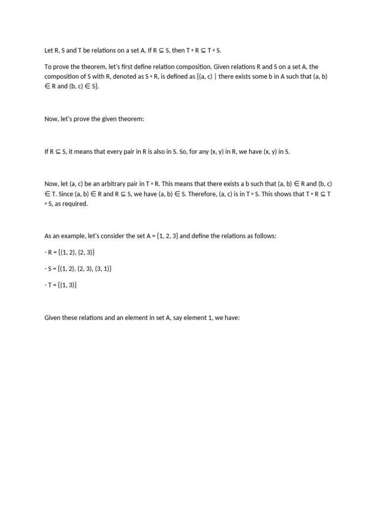 Let R, S and T-WPS Office | PDF