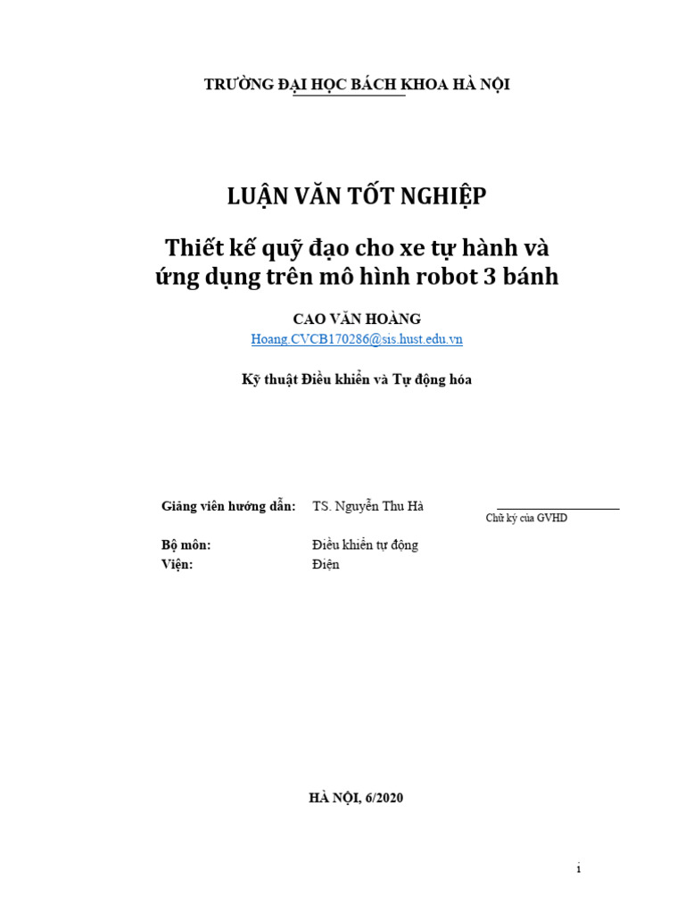 Vothuha1979@Gmail - Com 1657121584 (123doc) Thiet Ke Quy Dao Cho Xe Tu Hanh Va Ung Dung Tren Mo ...