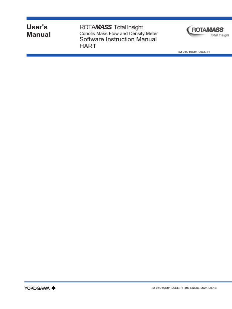 Software (Hart) Rotamass[001-118] | PDF | Density | Parameter (Computer Programming)