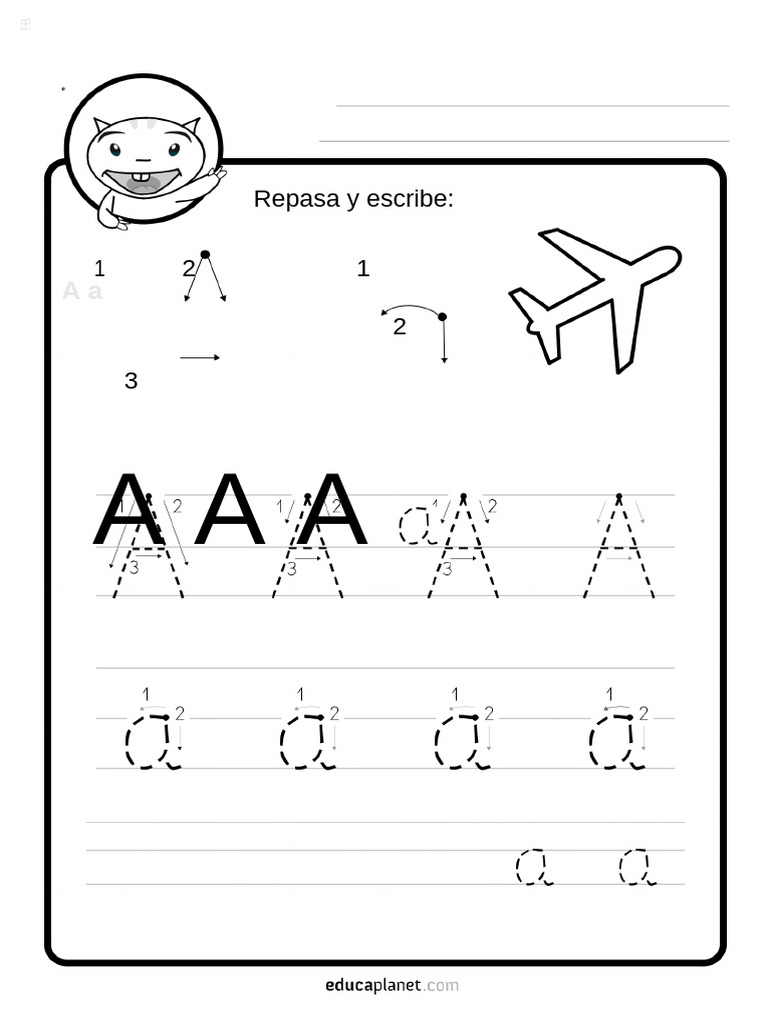 Abecedario Alfabeto Fichas | PDF