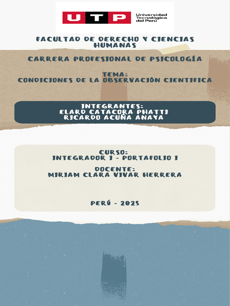 Condiciones de la Observación Científica | PDF | Observación | Percepción