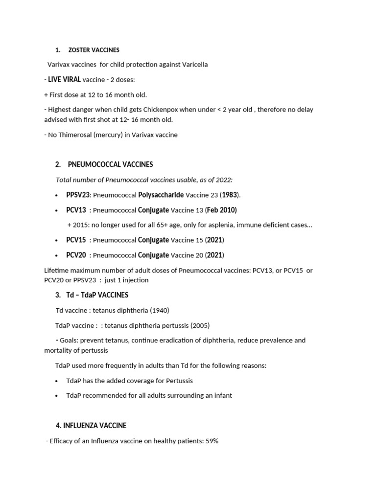 Comprehensive Guide to Vaccines | PDF