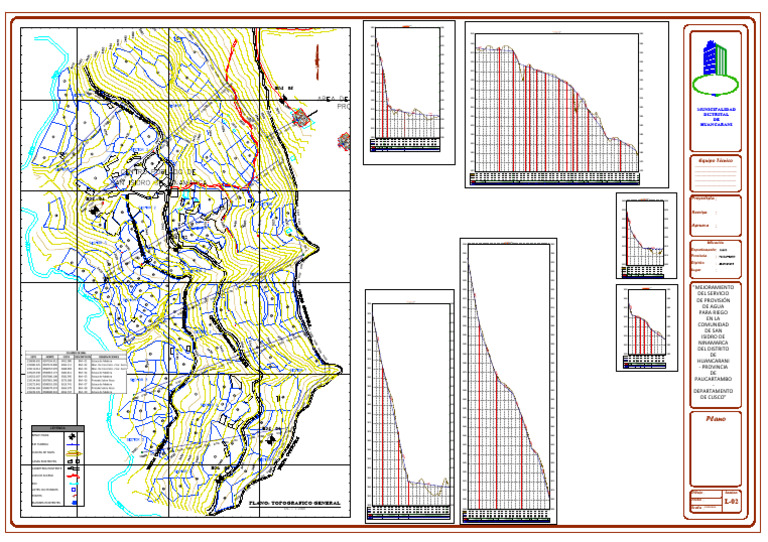 PLANO 02-ISO A1 Planta y Perfil | PDF