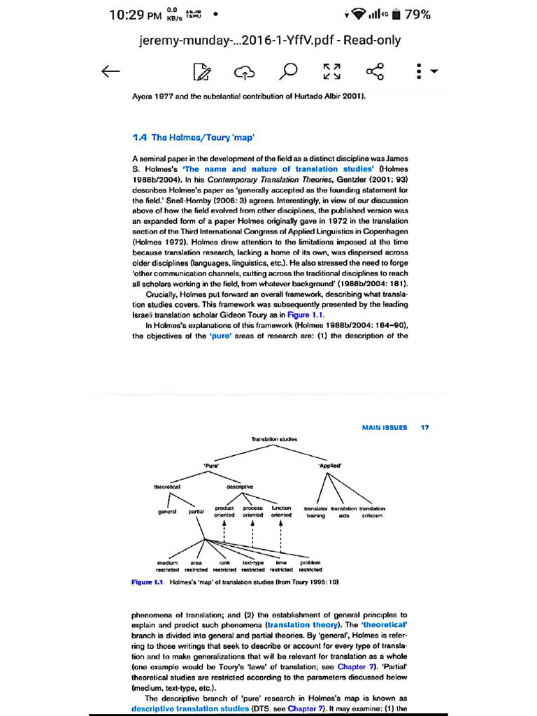 Holmes and Toury Map | PDF