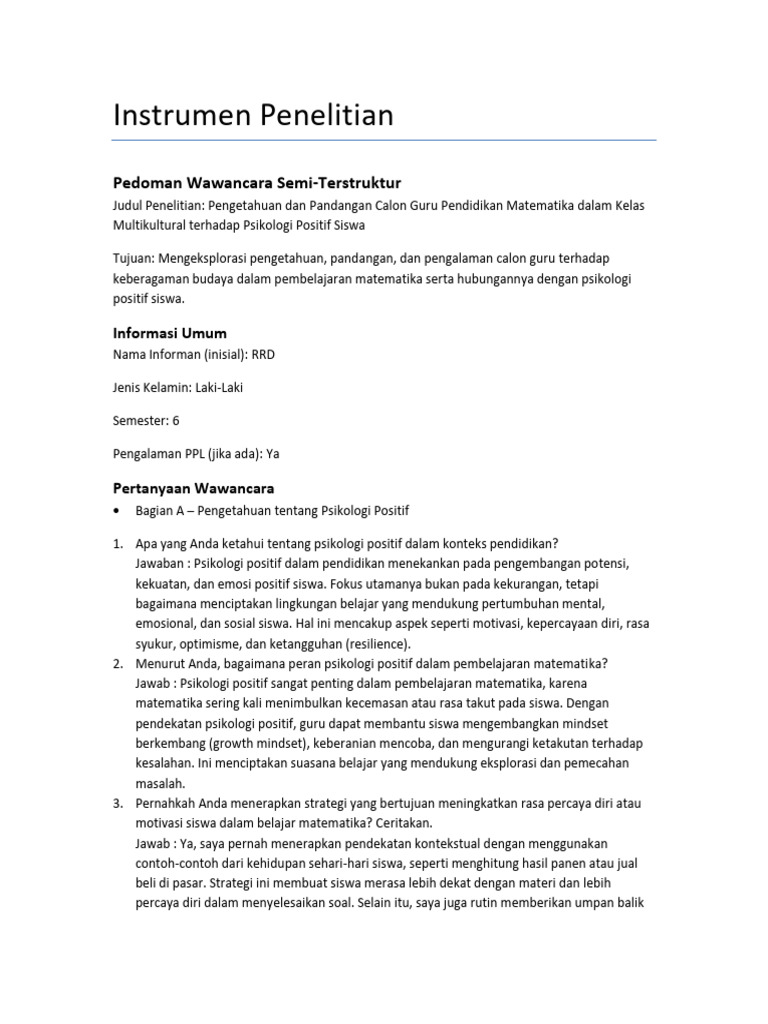 Pedoman_Wawancara_dan_Angket_Terbuka[1] | PDF