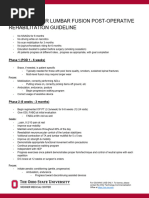 Lumbar Microdiscectomy Physical Therapy Post Op Protocol | PDF ...