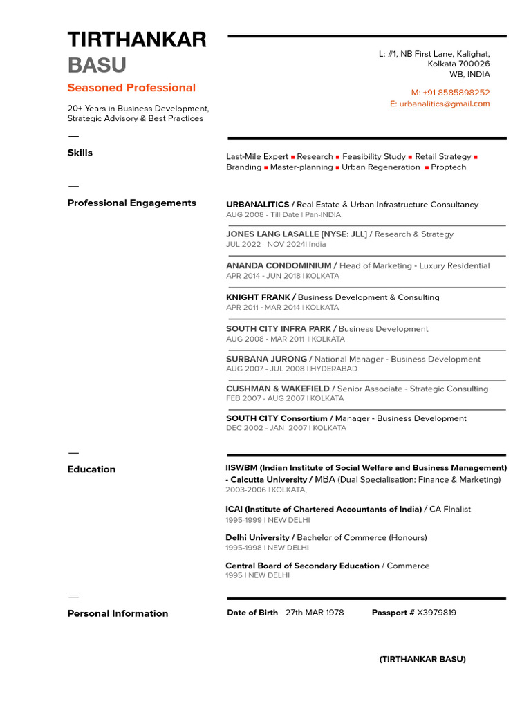 1P Résumé 2024 (Tirthankar BASU) | PDF