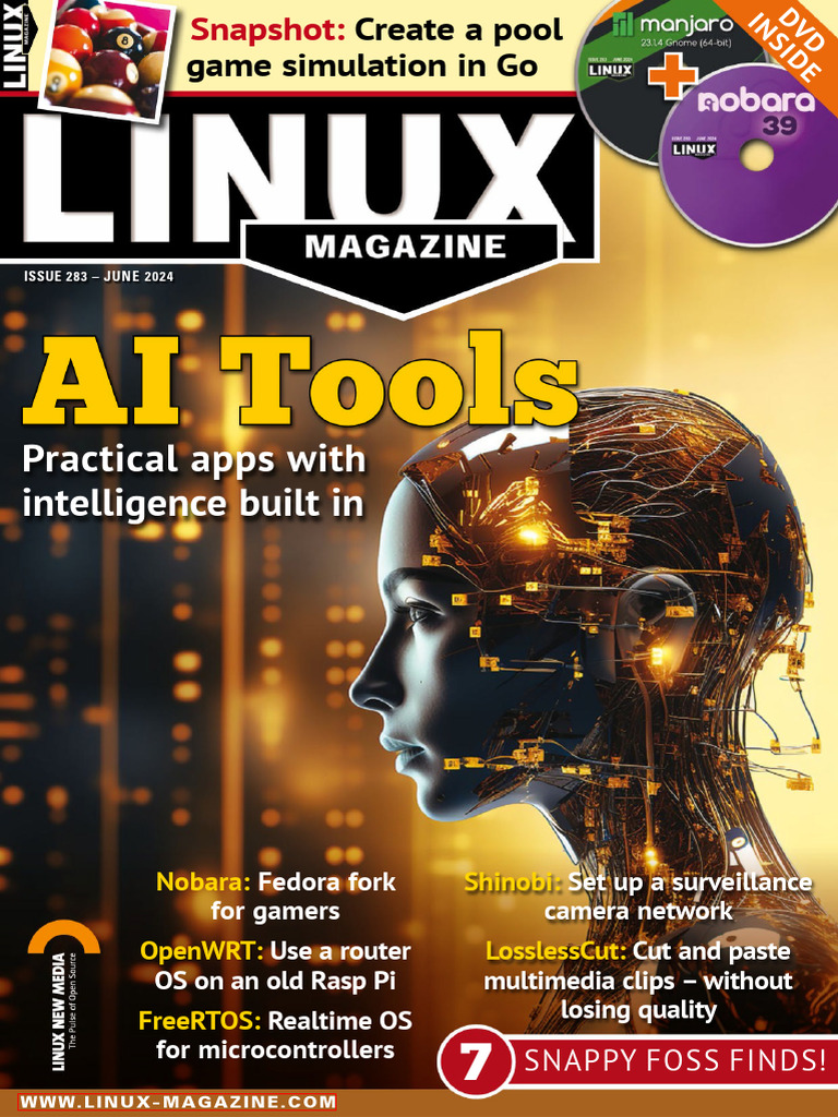 Linux Magazine USA - Issue 283 June 2024 | PDF | Linux Distribution | Graphics Processing Unit