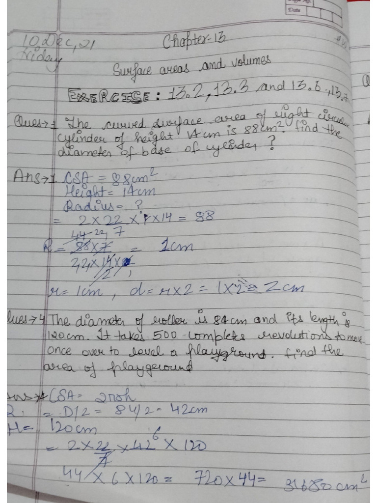 Devansh 9lotus 2813 Maths HW | PDF